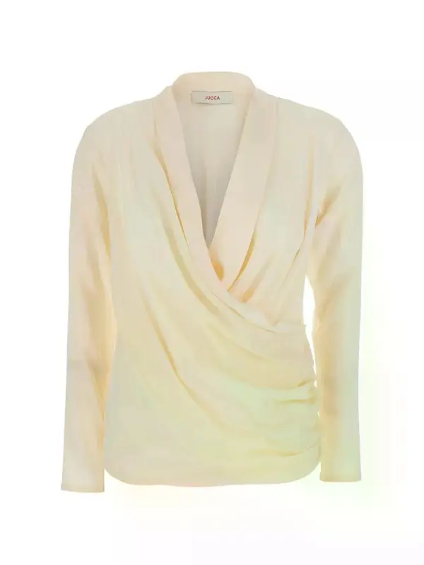 JUCCA Draped Blouse