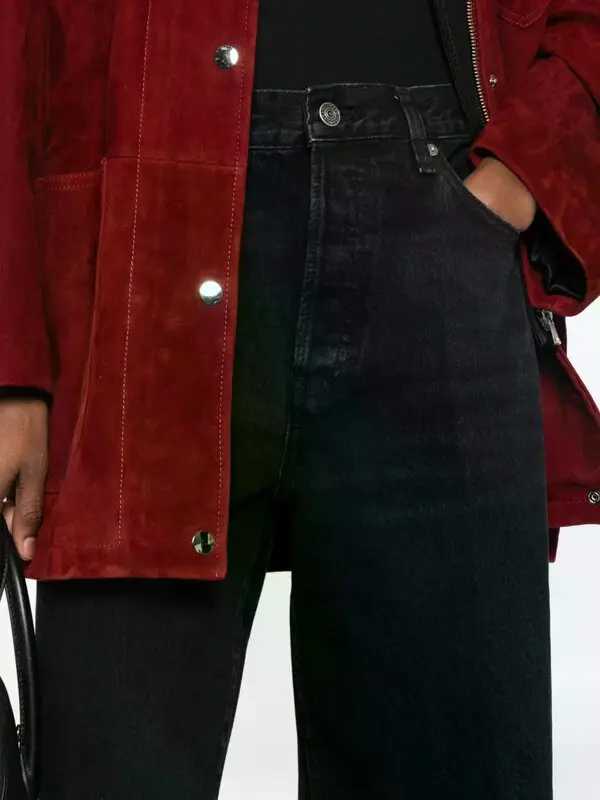 FRAME The Collegiate Button Jeans