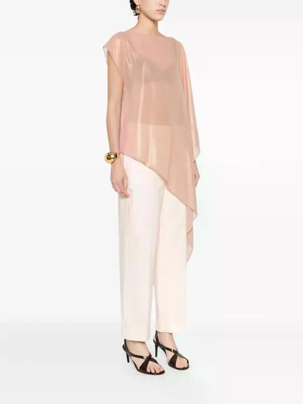 Peserico Asymmetrical Blouse