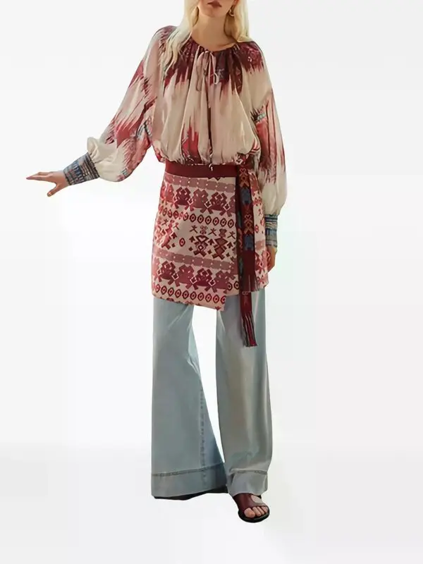 Devotion Aria Patterned Blouse