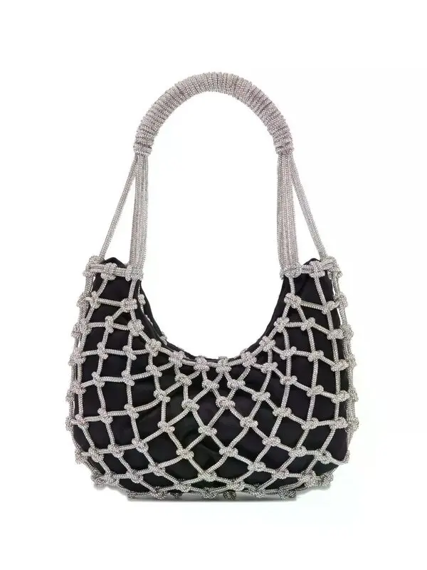 Rosantica Nodi Crystal-embellished Tote Bag - Silver