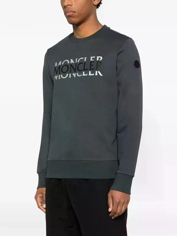 Moncler Logo Print Sweatshirt