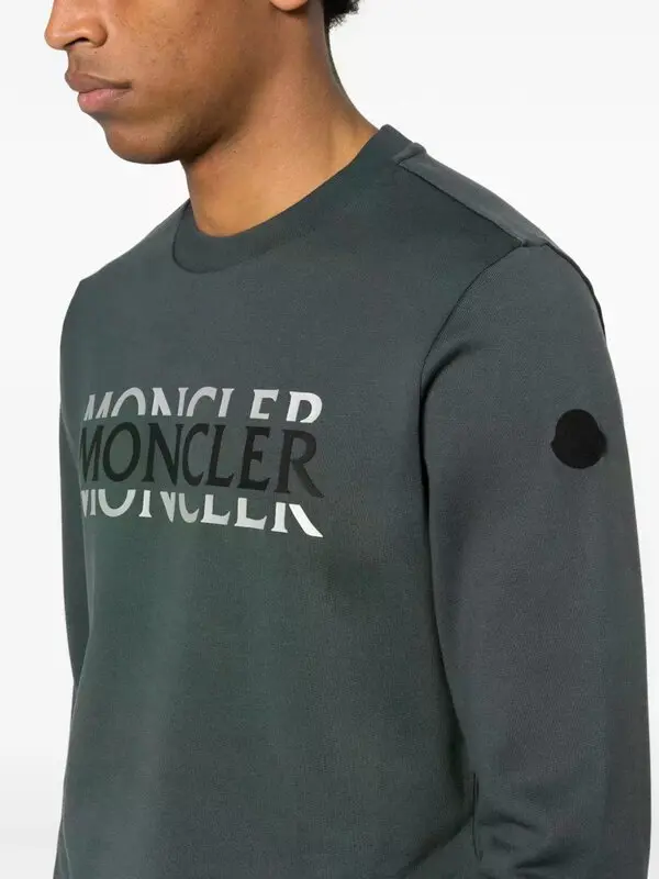 Moncler Logo Print Sweatshirt
