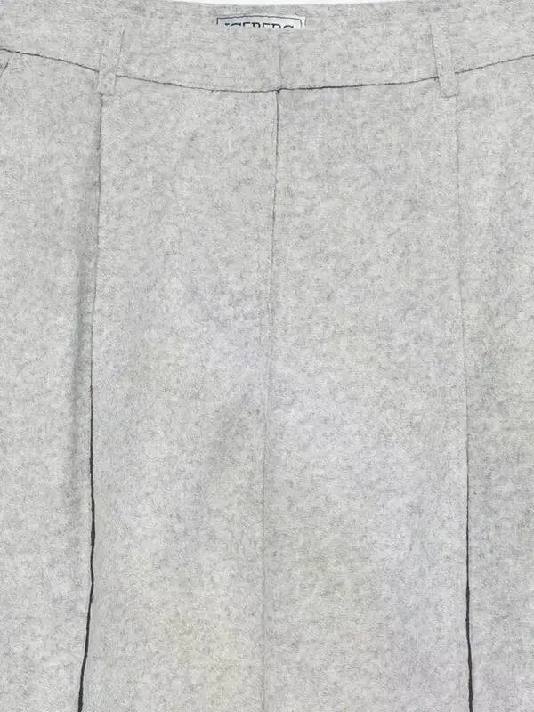 Iceberg Woven Palazzo Pants