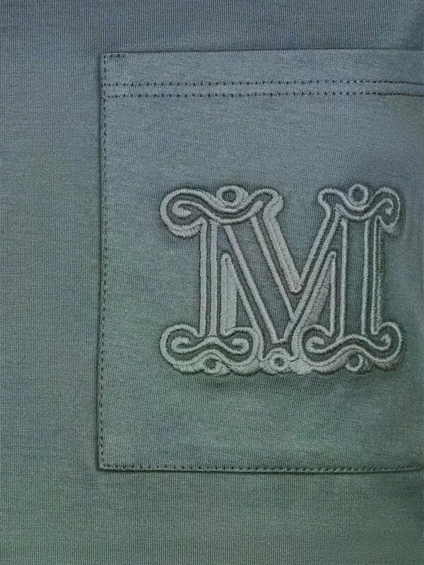 Max Mara Chest-pocket T-shirt - Grey