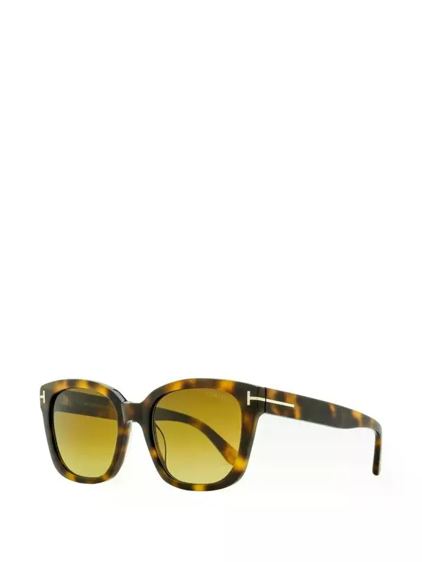 TOM FORD Rectangle Stepped Bridge Sunglasses