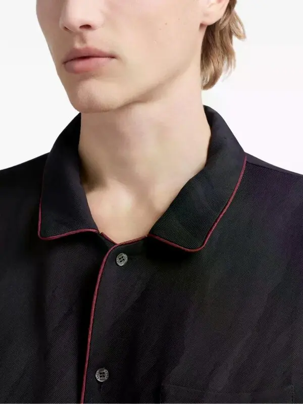 Bally Twill Chest-pocket Shirt