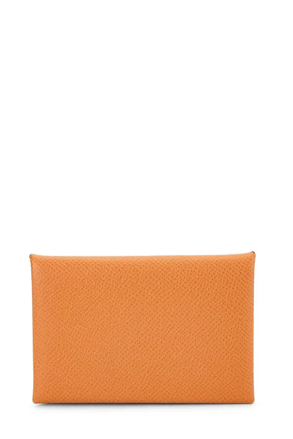 Hermès Epsom Verso Calvi - Orange