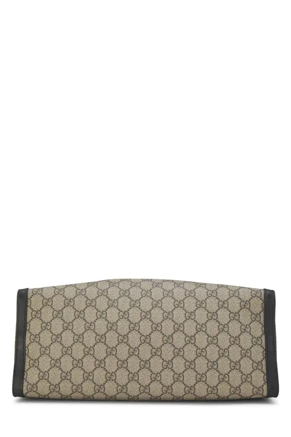 Gucci Original Gg Supreme Bee Padlock Shoulder Bag