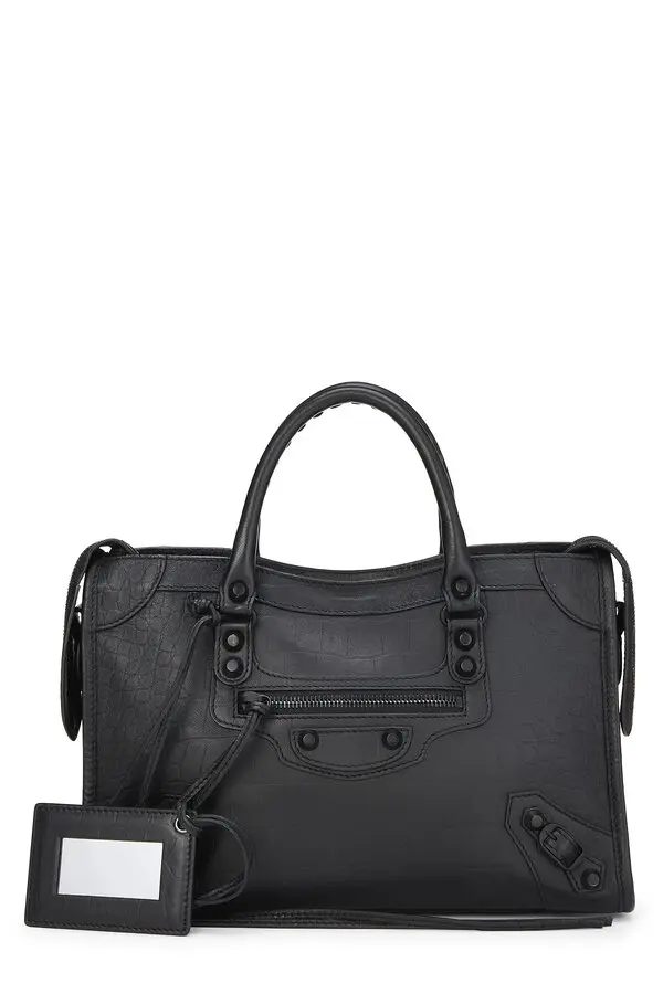 Balenciaga Classic City Embossed Leather Bag