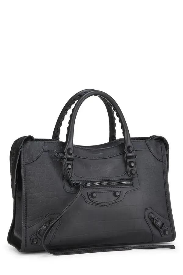 Balenciaga Classic City Embossed Leather Bag