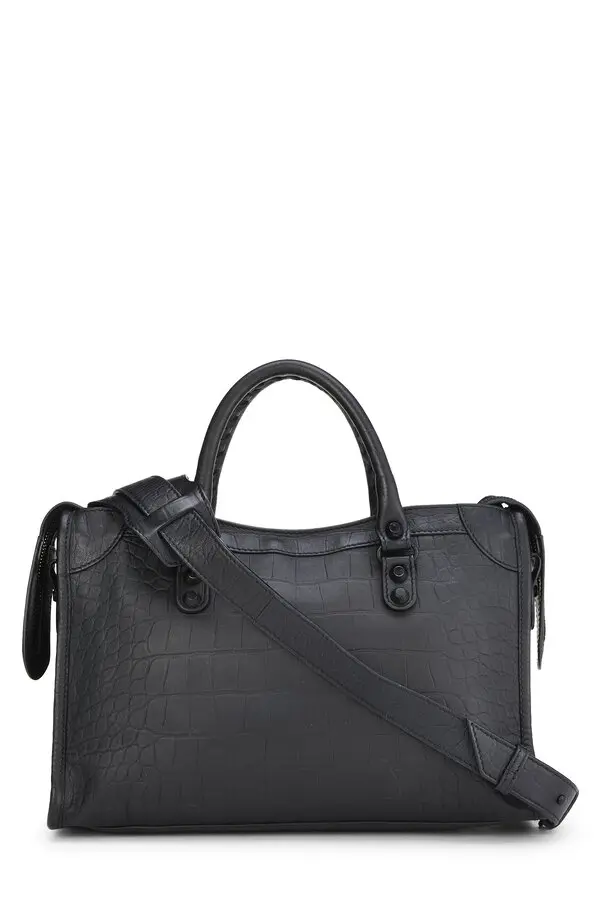 Balenciaga Classic City Embossed Leather Bag