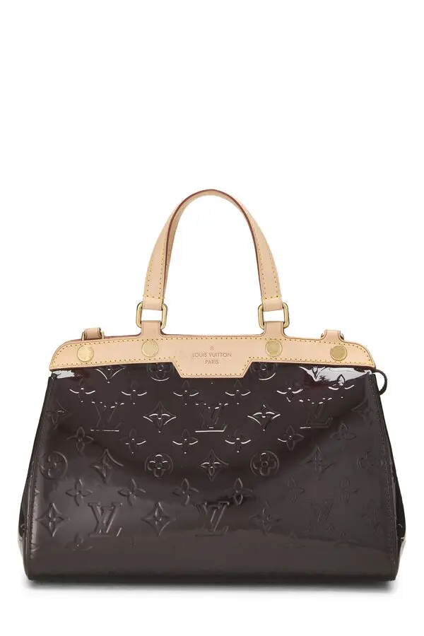 LOUIS VUITTON Amarante Monogram Vernis Brea