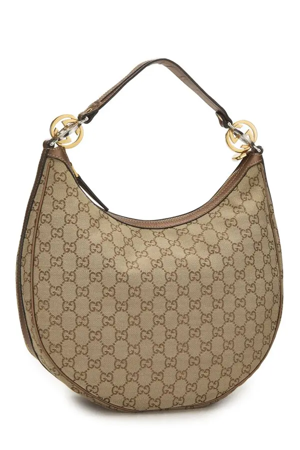 Gucci Original Gg Lurex Twins Hobo