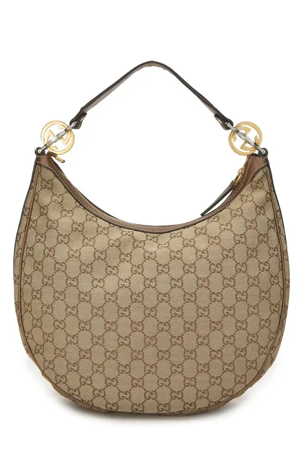 Gucci Original Gg Lurex Twins Hobo