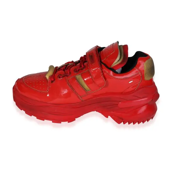 MAISON MARGIELA Chunky Contrast Sneakers - Red