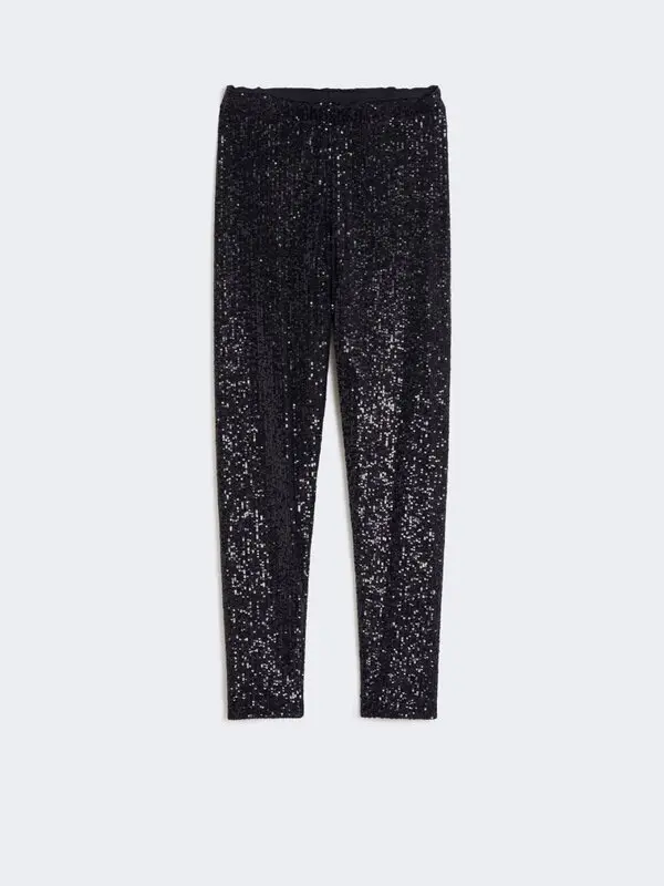 Max Mara Sequinned Leggings