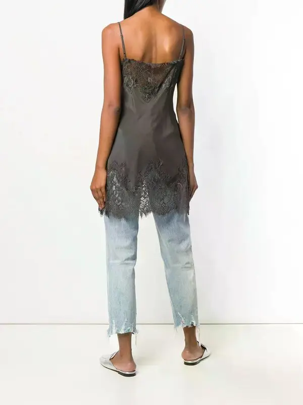 Gold Hawk Longline Camisole Top