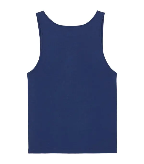 Saint Laurent Cotton Cassandre Tank Top