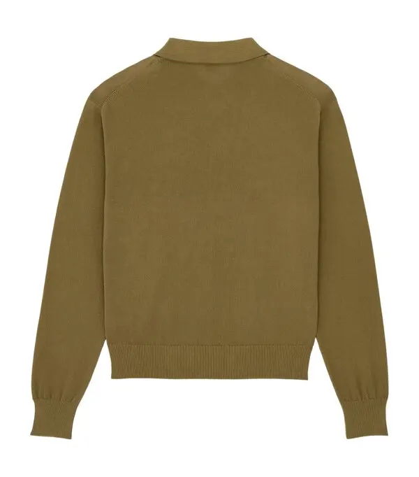 Saint Laurent Cotton Polo Sweater