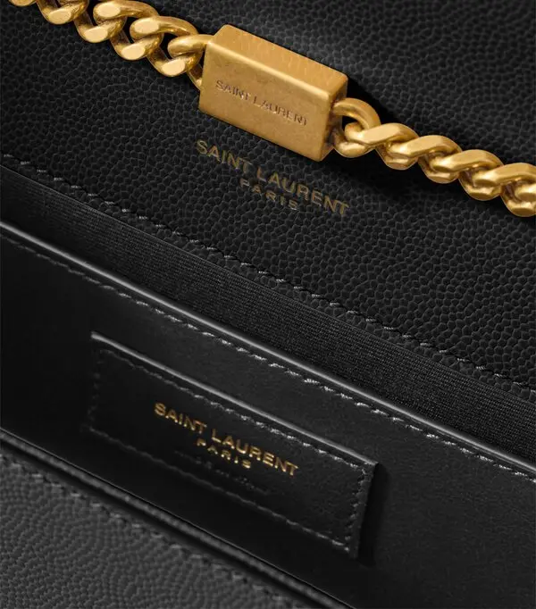 Saint Laurent Small Kate Crossbody Bag - Black