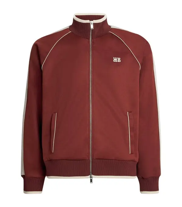 WALES BONNER Motion Track Jacket - Red