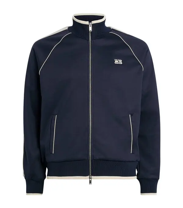 WALES BONNER Motion Track Jacket - Navy
