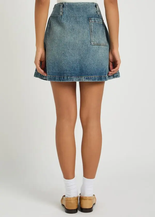 Loewe Pleated Mini Skirt