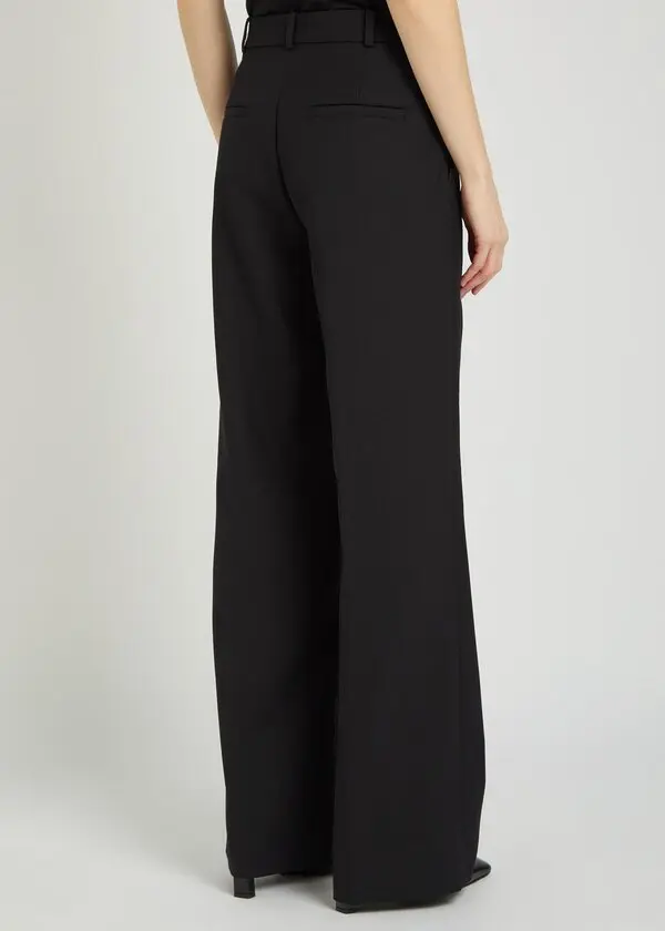 ANINE BING Trent Straight-leg Canvas Trousers