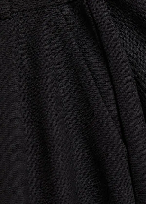 ANINE BING Trent Straight-leg Canvas Trousers