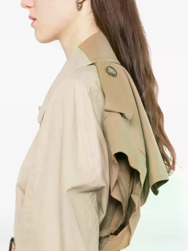 Mihara Yasuhiro Belted Trench Coat