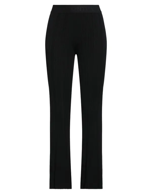 Liviana Conti Ribbed Viscose & Polyester Flared Pants