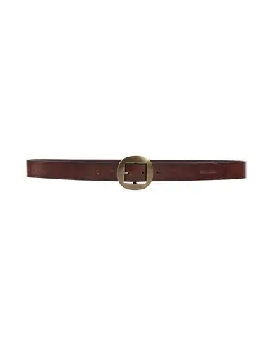 Dsquared2 Leather Belt With Buckle And Logo - Brown