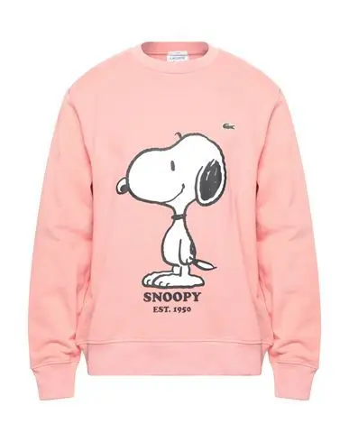 Lacoste X Peanuts Organic Cotton Sweatshirt - Salmon Pink