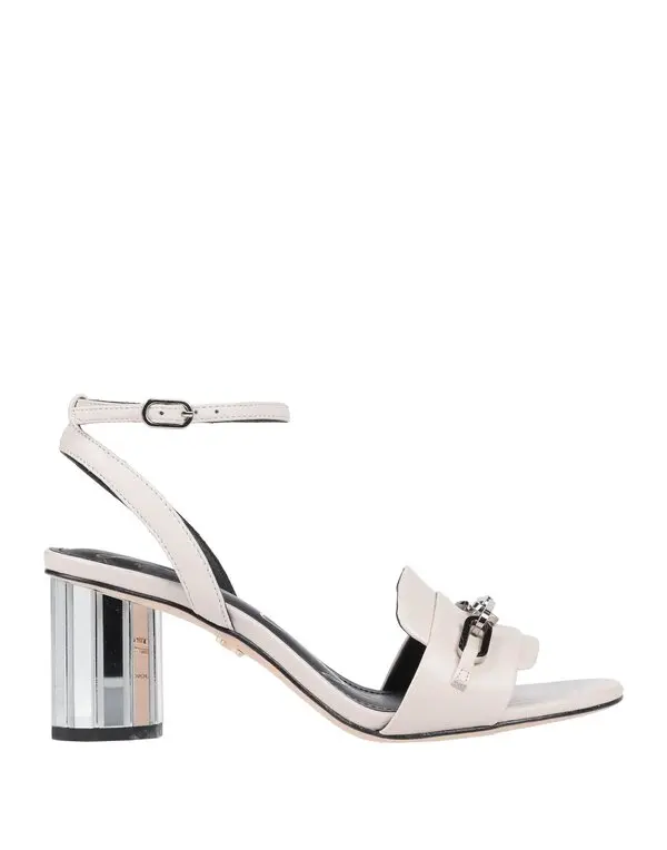 Lola Cruz Sandals With Metal Applications