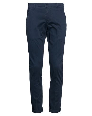 DONDUP Military Cotton Stretch Twill Chino Pants - Blue
