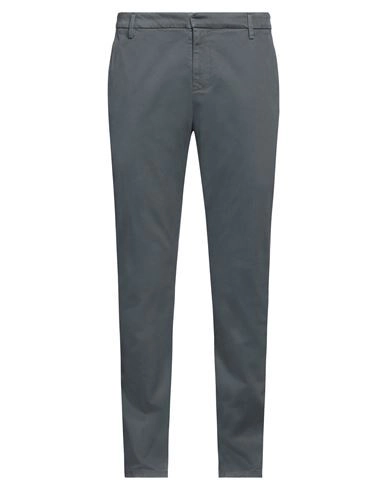 DONDUP Military Cotton Stretch Twill Chino Pants - Grey