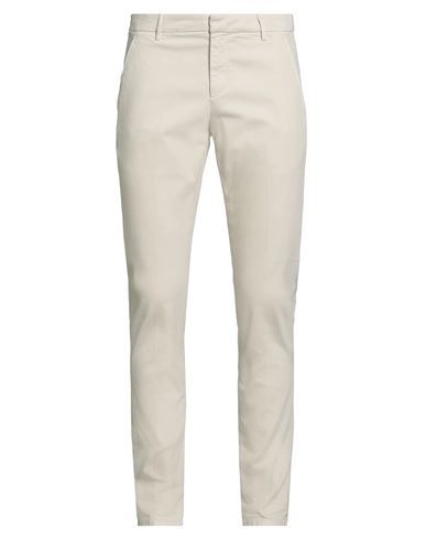 DONDUP Military Cotton Stretch Twill Chino Pants - Ivory