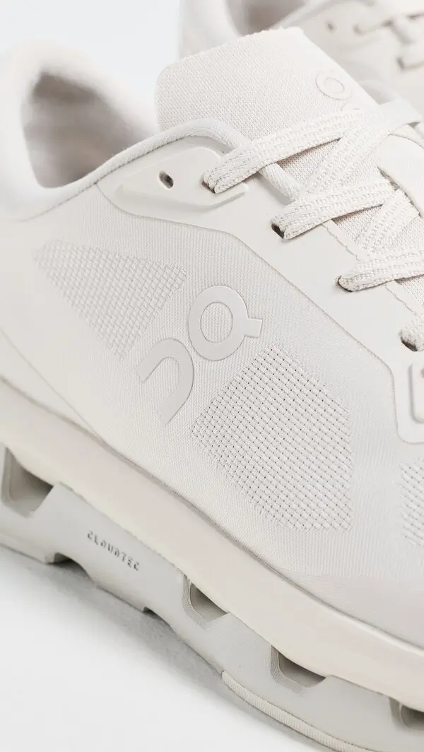 On Cloudze Running Sneakers - Pearl/truffle