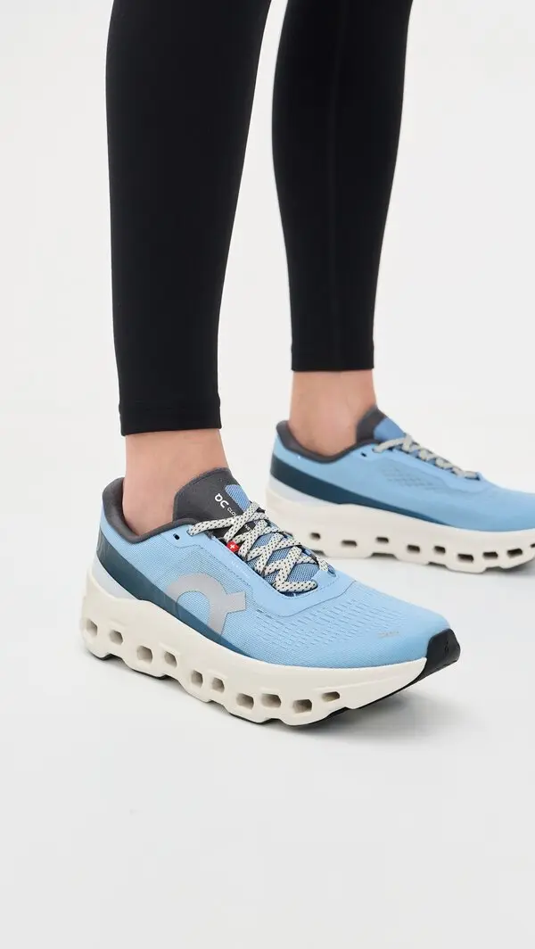 On Cloudmonster 1 Sneakers - Cerulean/ice