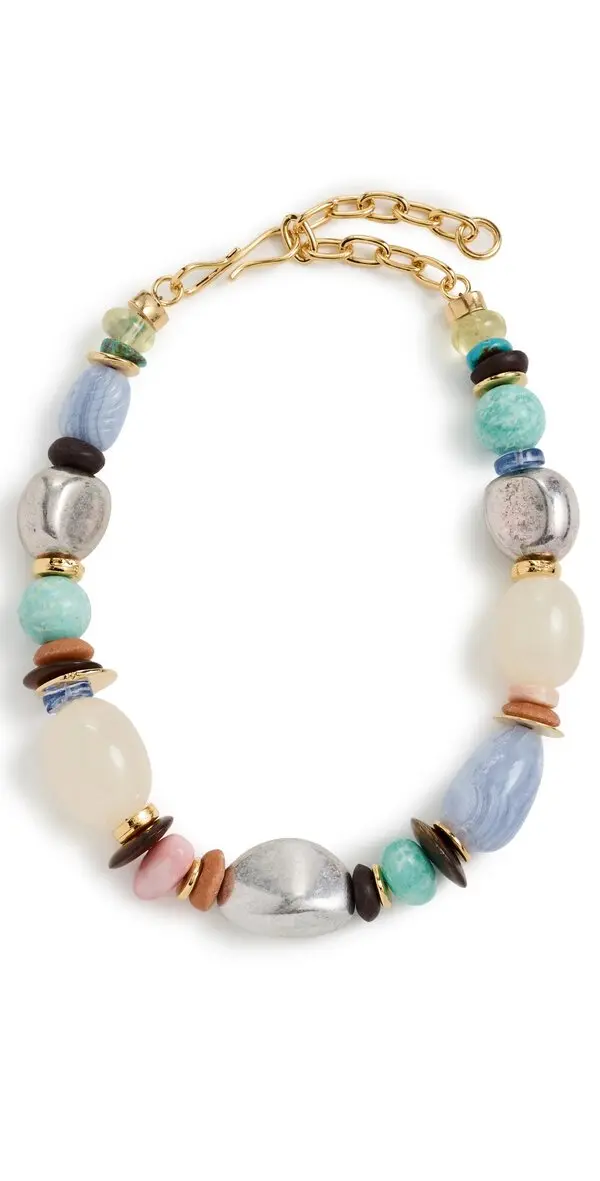 LIZZIE FORTUNATO Monument Collar Necklace