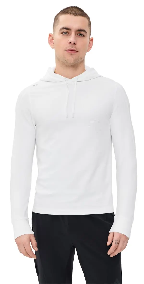 Rlx Ralph Lauren Long Sleeve Tech Waffle Knit Hoodie