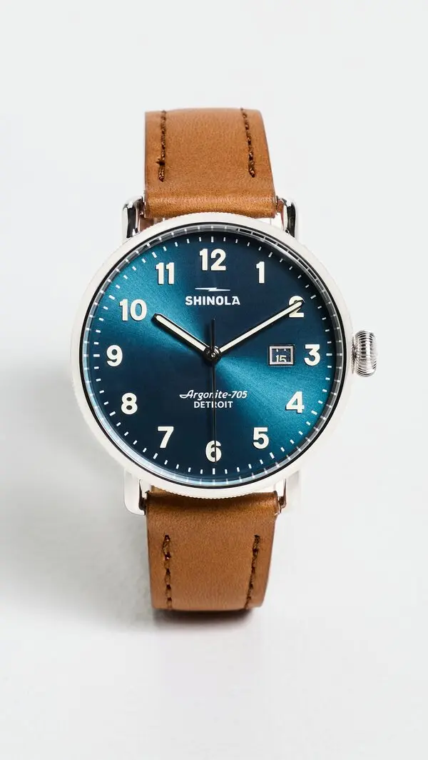 Shinola Canfield 3hd Watch - Astro Blue