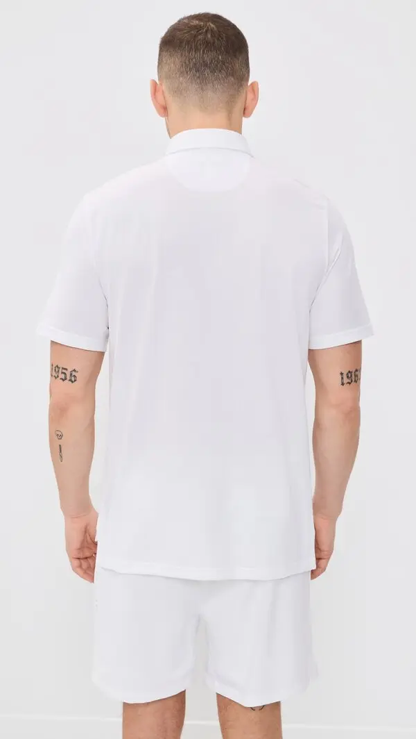 Rlx Ralph Lauren Solid Tour Pique Polo
