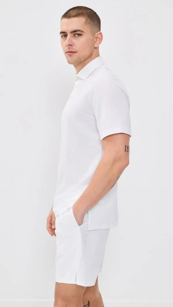 Rlx Ralph Lauren Solid Tour Pique Polo