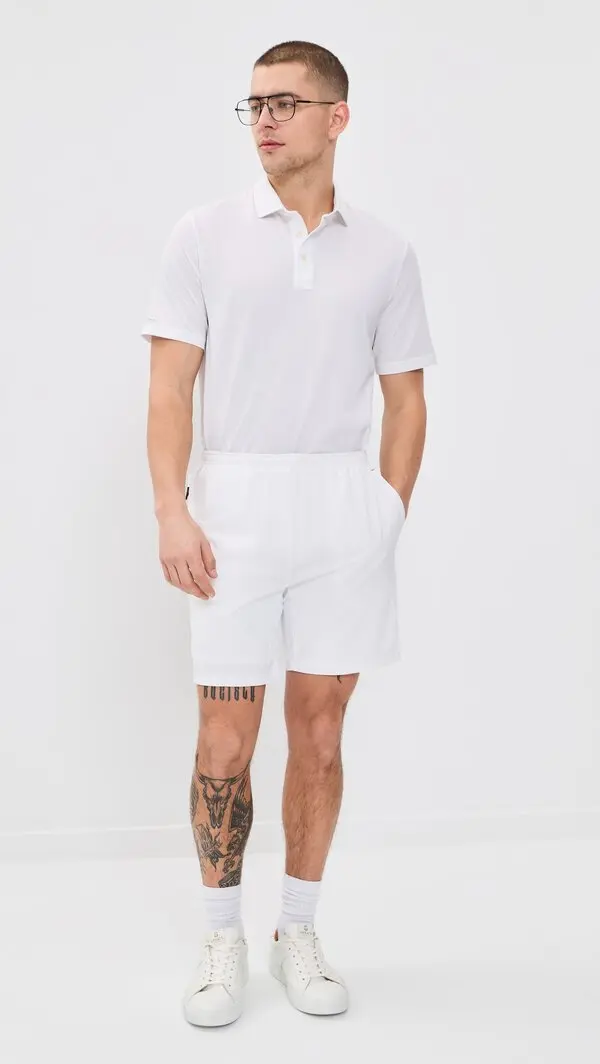 Rlx Ralph Lauren Solid Tour Pique Polo