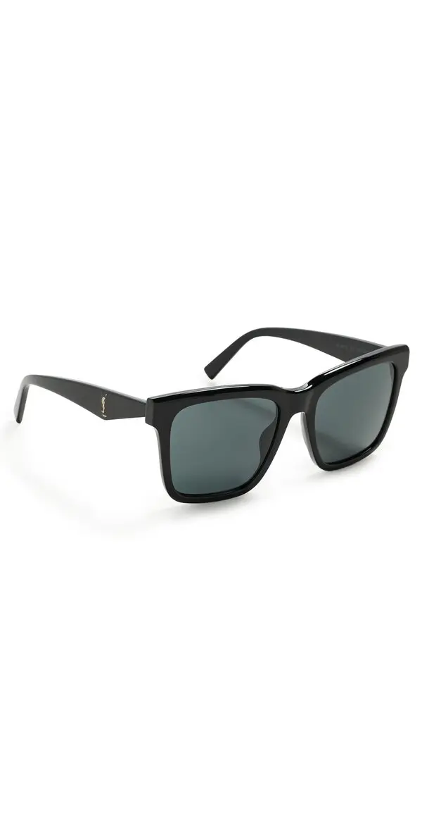 Saint Laurent Sl M170 Sunglasses - Black-black-black
