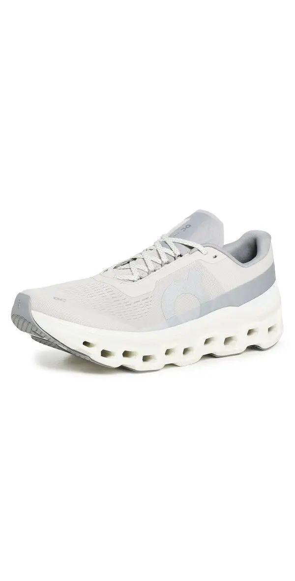On Cloudmonster Sneakers - Pearl/ivory