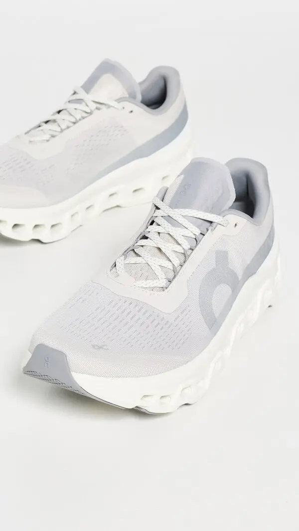 On Cloudmonster Sneakers - Pearl/ivory