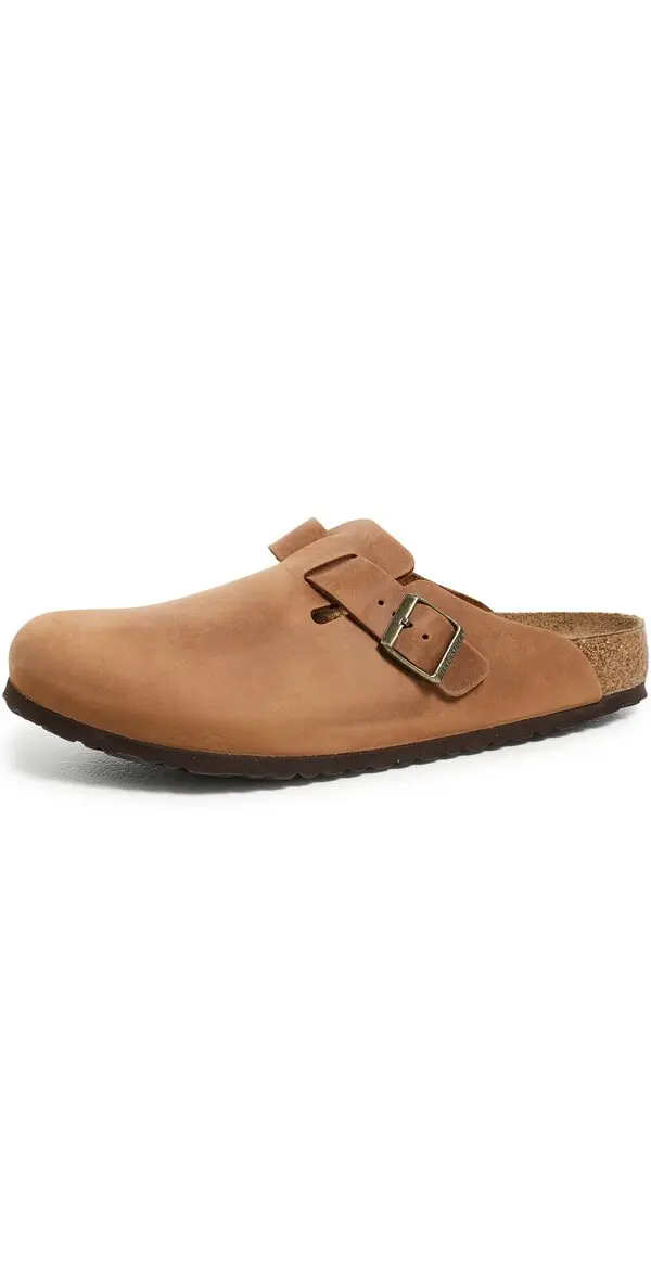 BIRKENSTOCK Boston Sandals - Cognac